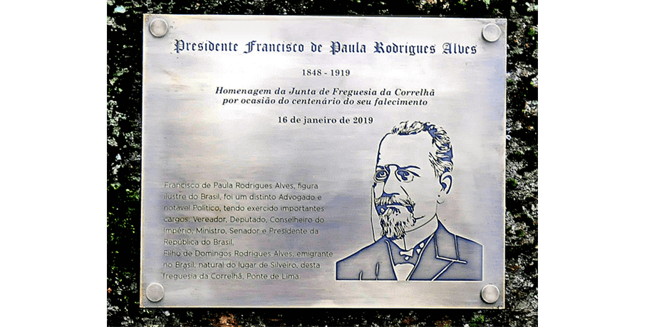 Homenagem na Freguesia da Correlhã ao Presidente do Brasil Francisco de ...